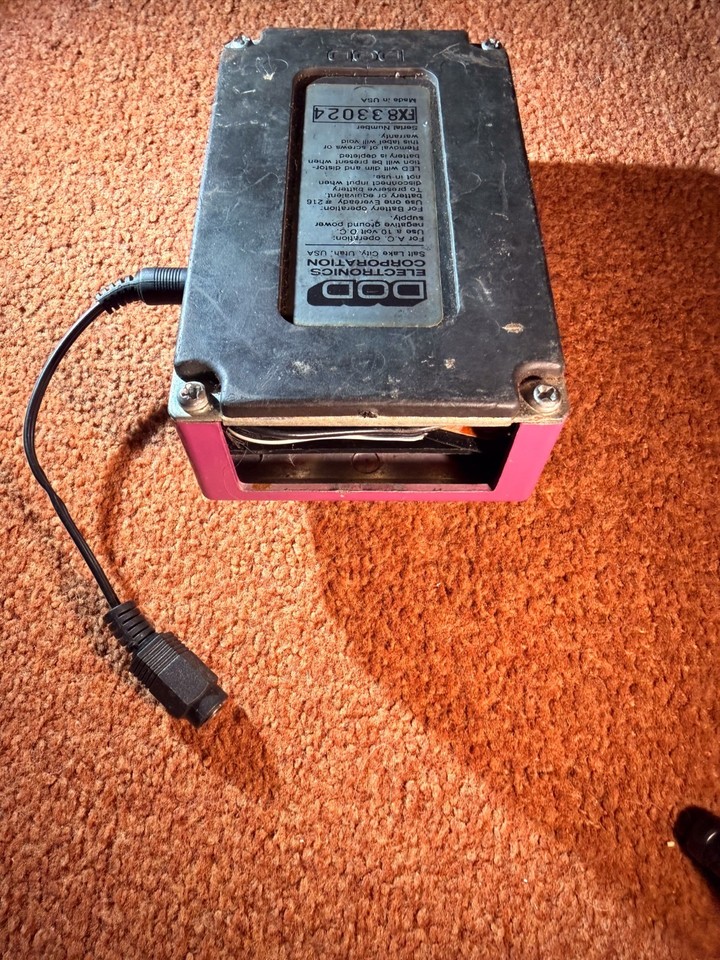 Vintage DOD FX56 American Metal Distortion Pedal - Made in USA - 80s ...