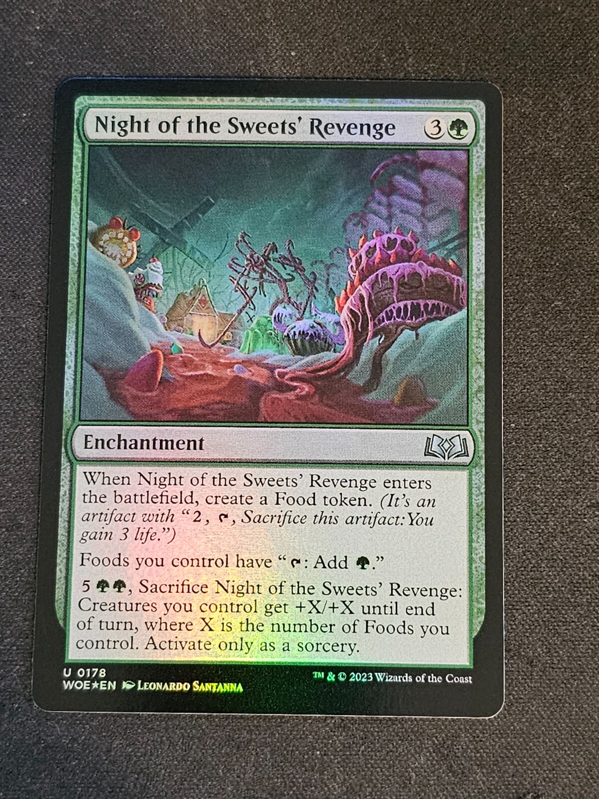 MTG Night of the Sweets' Revenge Wilds of Eldraine 0178 Foil Uncommon ...