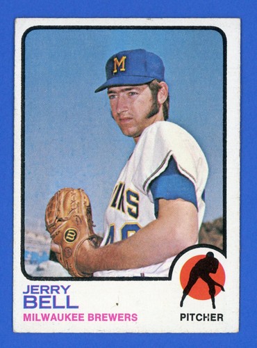 1973 Topps #92 Jerry Bell VG-EX Milwaukee Brewers | eBay