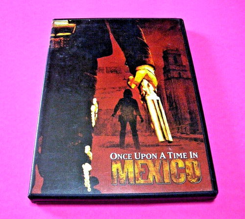 ONCE UPON A TIME IN MEXICO-DVD-2004-COLUMBIA PICTURES-ORIG.INSERT INCLD ...