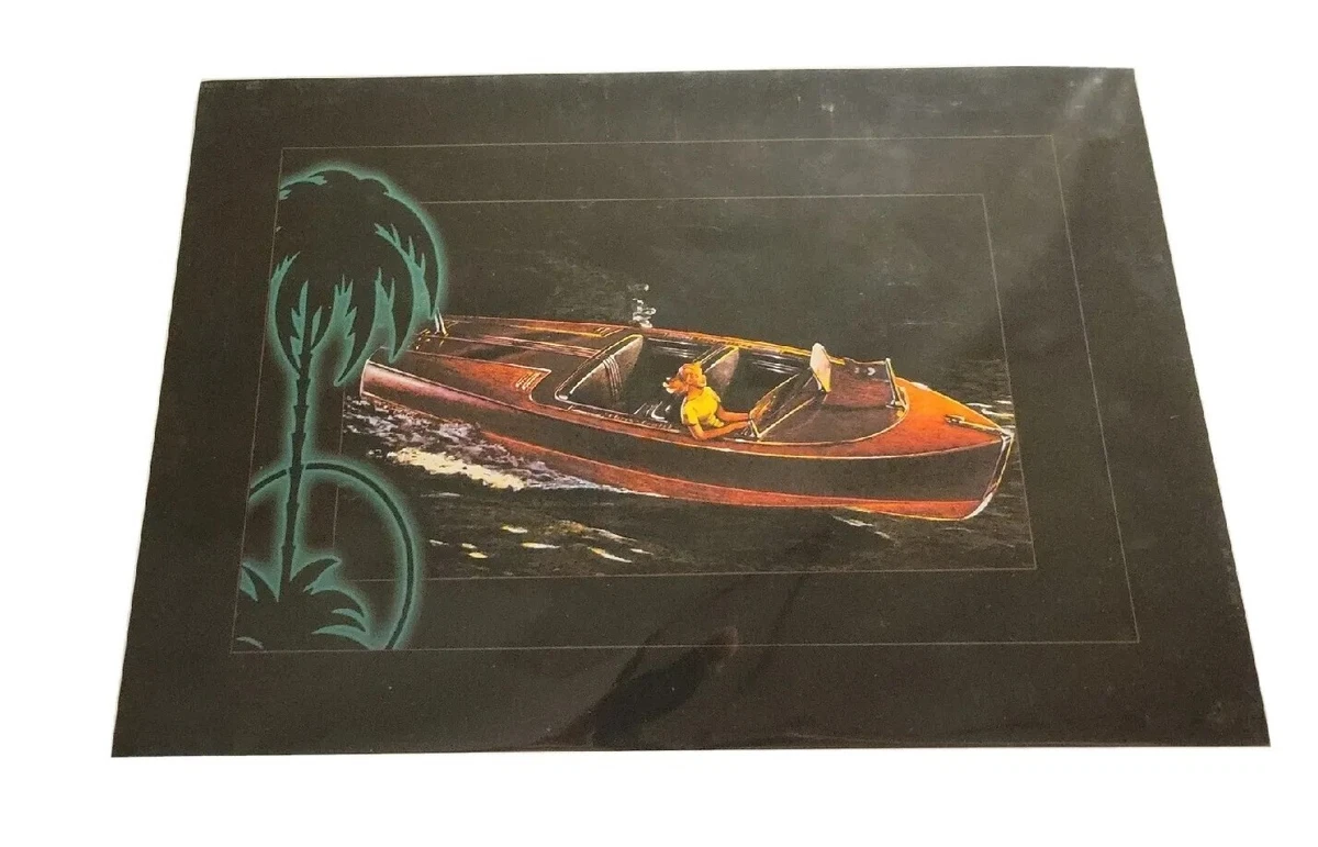 Speed Boat Art
