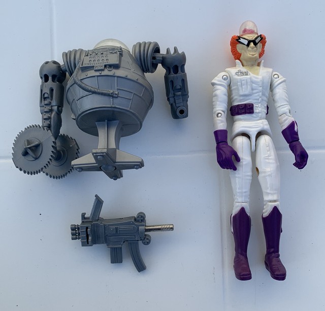 HTF 1988 Hasbro Cops N Crooks Dr Badvibes Action Figure With ...