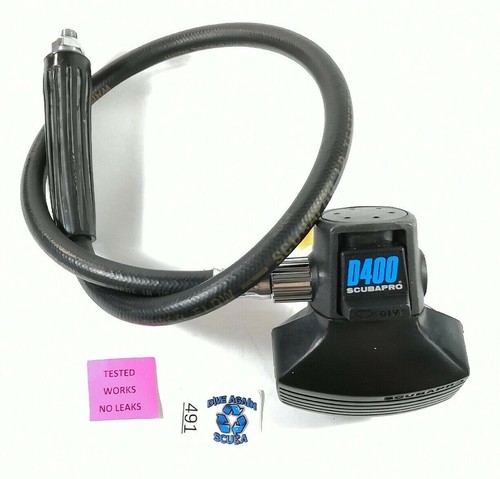 Scubapro D400 Primary 2nd Second Stage Scuba Dive Diving Regulator ...