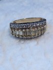 HSN Exclusive 925 Sterling Silver, Gold Vermeil Plate Yellow Baguette ...