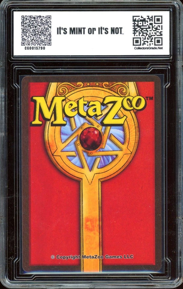 2022 Metazoo Wilderness 1st Edition FAN ART 12/20 ~ Dark Aura ~ CG 10 ...