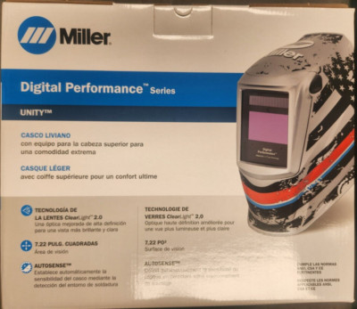 MILLER 282006 DIGITAL PERFORMANCE HELMET CLEARLIGHT 2.0-UNITY | eBay