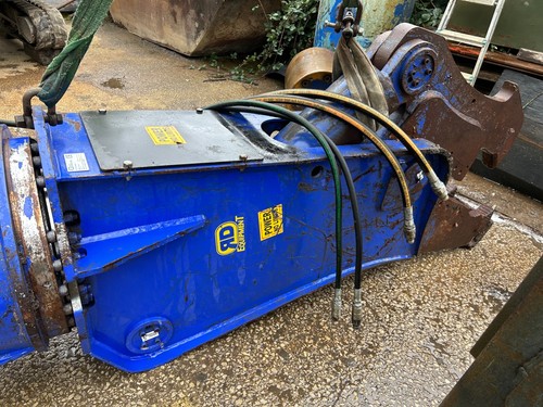 excavator attachment multi processor shear pulveriser 80 mm pins 20 to ...