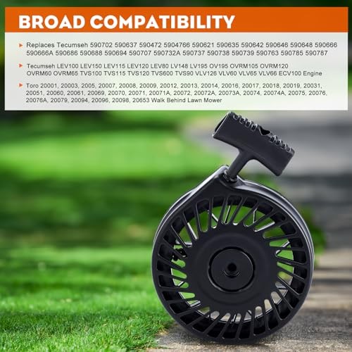 590472 590739 Recoil Starter Assembly for Tecumseh 590732A 590737 ...