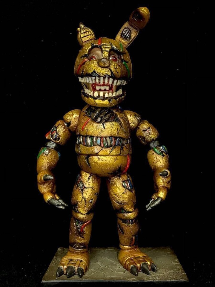Repaint Finished Spring Trap William Afton Figure Five Nights at Freddy ...
