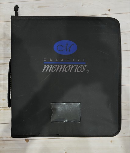 Creative Memories Sticker Organizer 3 Ring Binder Zipper w/9 Pages | eBay