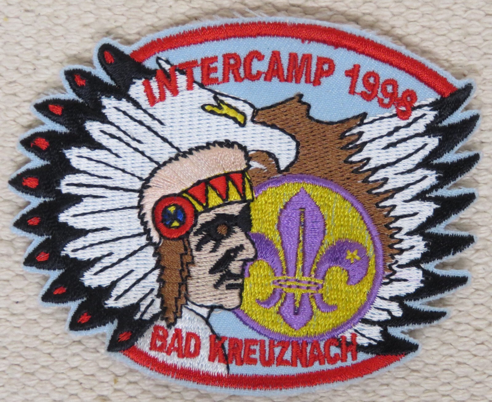Boy Scouts of America Intercamp 1998 "Bad Kreuznach" Germany Indian ...