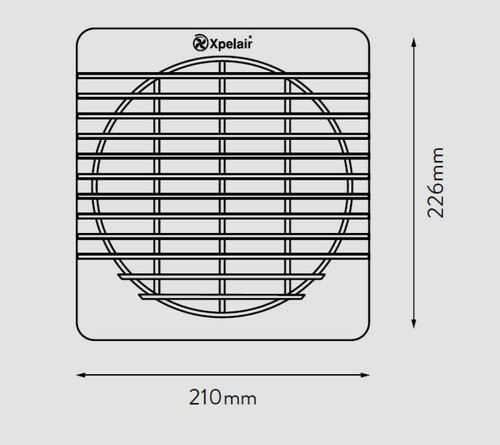 Xpelair GXC6 EC Window Extract Fan for sale online | eBay