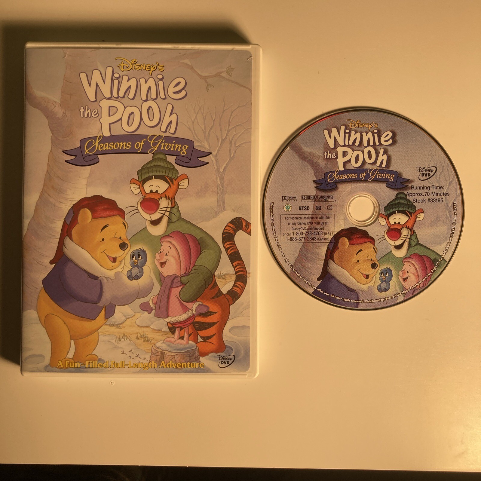 Winnie the Pooh - Seasons of Giving (DVD, 2003) 786936232141 | eBay