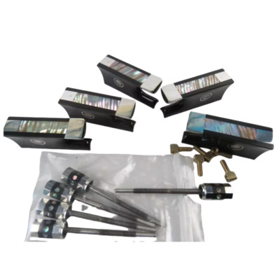 Best 12 pcs ebony Violin bow frogs with silver mount,musical instrument ...