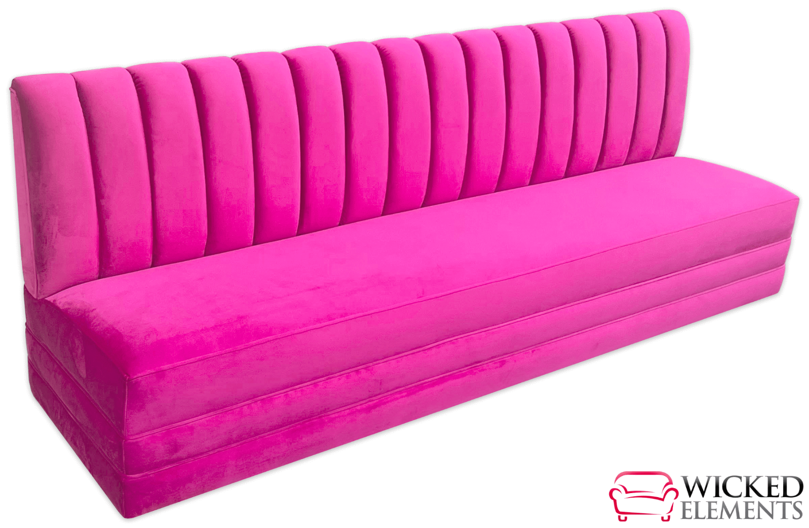 Custom Banquette Vertical Channel Tufting | eBay