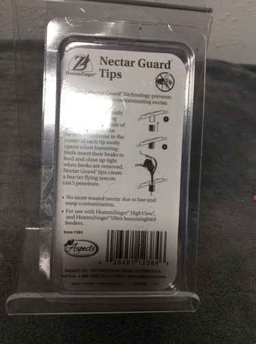 ASPECTS HUMMZINGER NECTAR GUARD TIPS #384 PREVENTS BEES & WASPS | eBay
