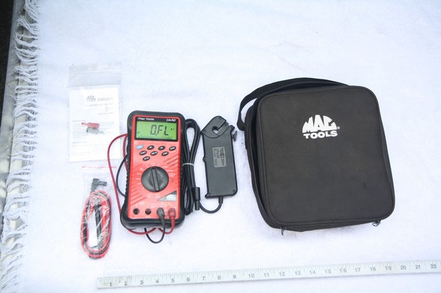 Mac Tools EM710 Digital Automotive Multimeter Backlit Display for sale ...