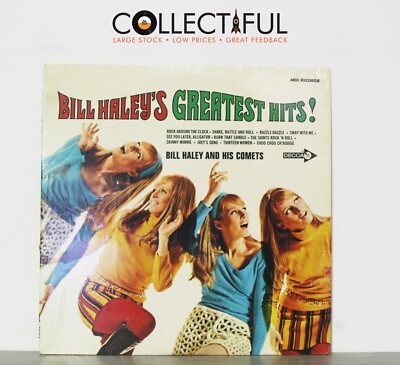 BILL HALEY - GREATEST HITS - MCA - IN SHRINK *CHEESECAKE* - VINYL LP ...