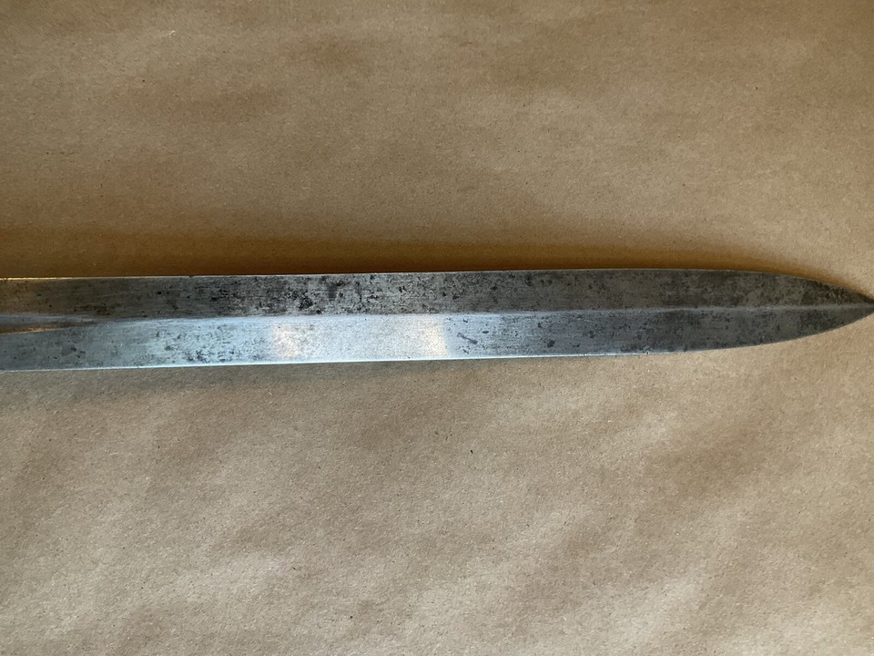 Antique US Civil War British Import Brunswick Short Sword Bayonet ...