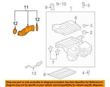 GM OEM Air Cleaner-to Intake Tube Duct Hose 25779793 for sale online | eBay