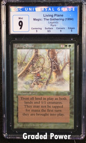 Legends Living Plane CGC 9 (6028) Magic MTG | eBay