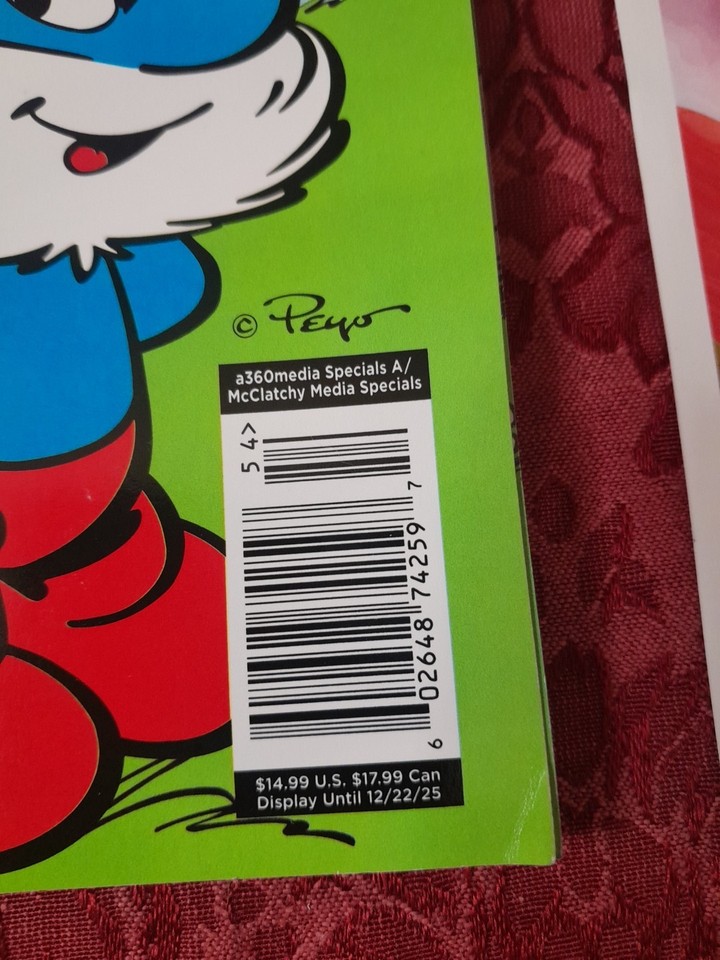 2025 Official Magazine The Smurfs, W/ Limited Edition Poster | eBay