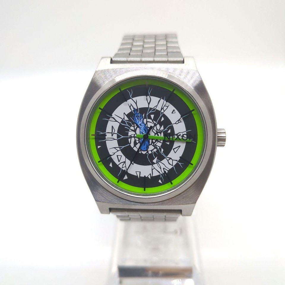 NIXON Santa Cruz Collaboration The Time Teller Watch Quartz 38mm Steel ...