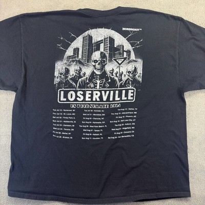 Limp Bizkit T-Shirt Mens 3XL Black Cotton 2024 Loserville Tour ...