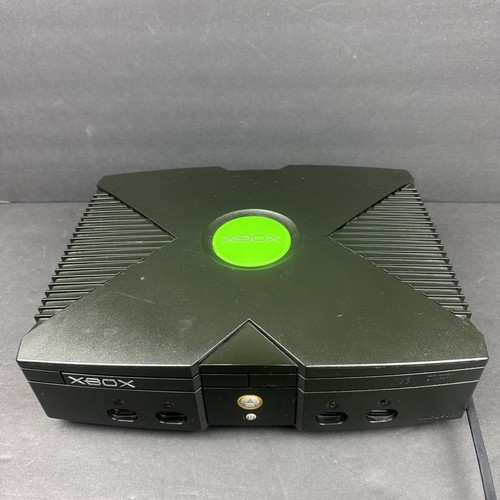 OG Xbox Console Only W Cords Serviced Working Great | eBay