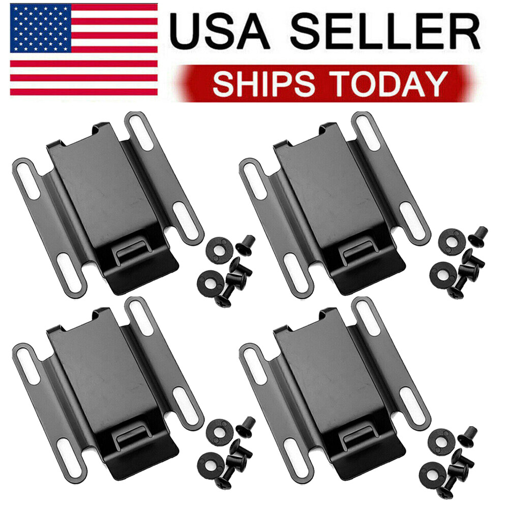 4PC Quick Clips Waist Belt K Sheath Clip With screws For Kydex Scabbard ...