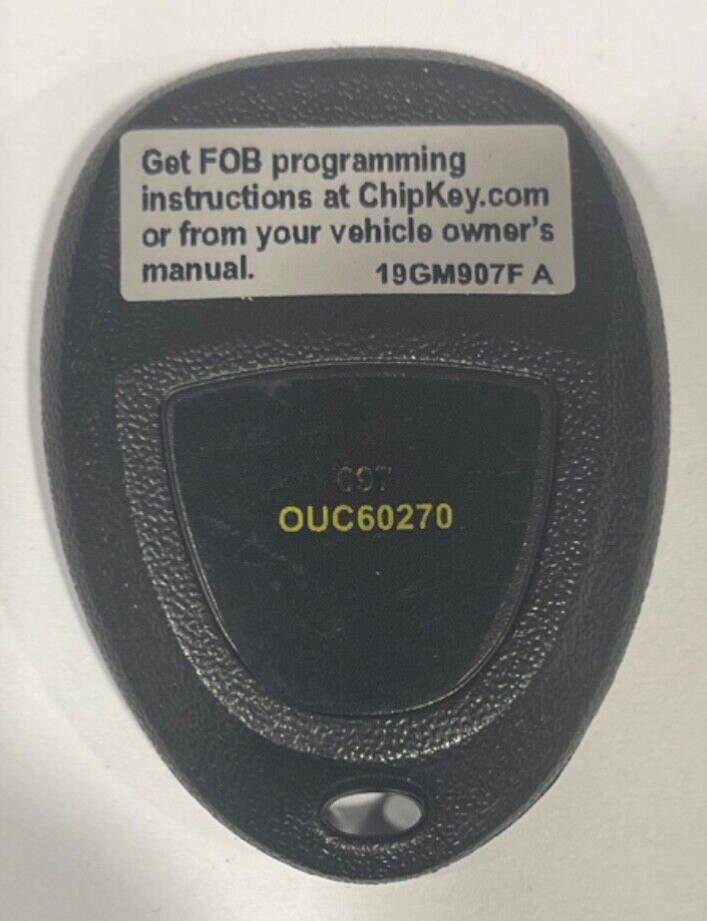NEW GM Chevrolet Smart Keyfob 4 Buttons OEM OUC60270 NEW | eBay