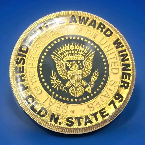 Alte N. State Presidential Award Winner Vintage Pin Präsidentensiegel ...