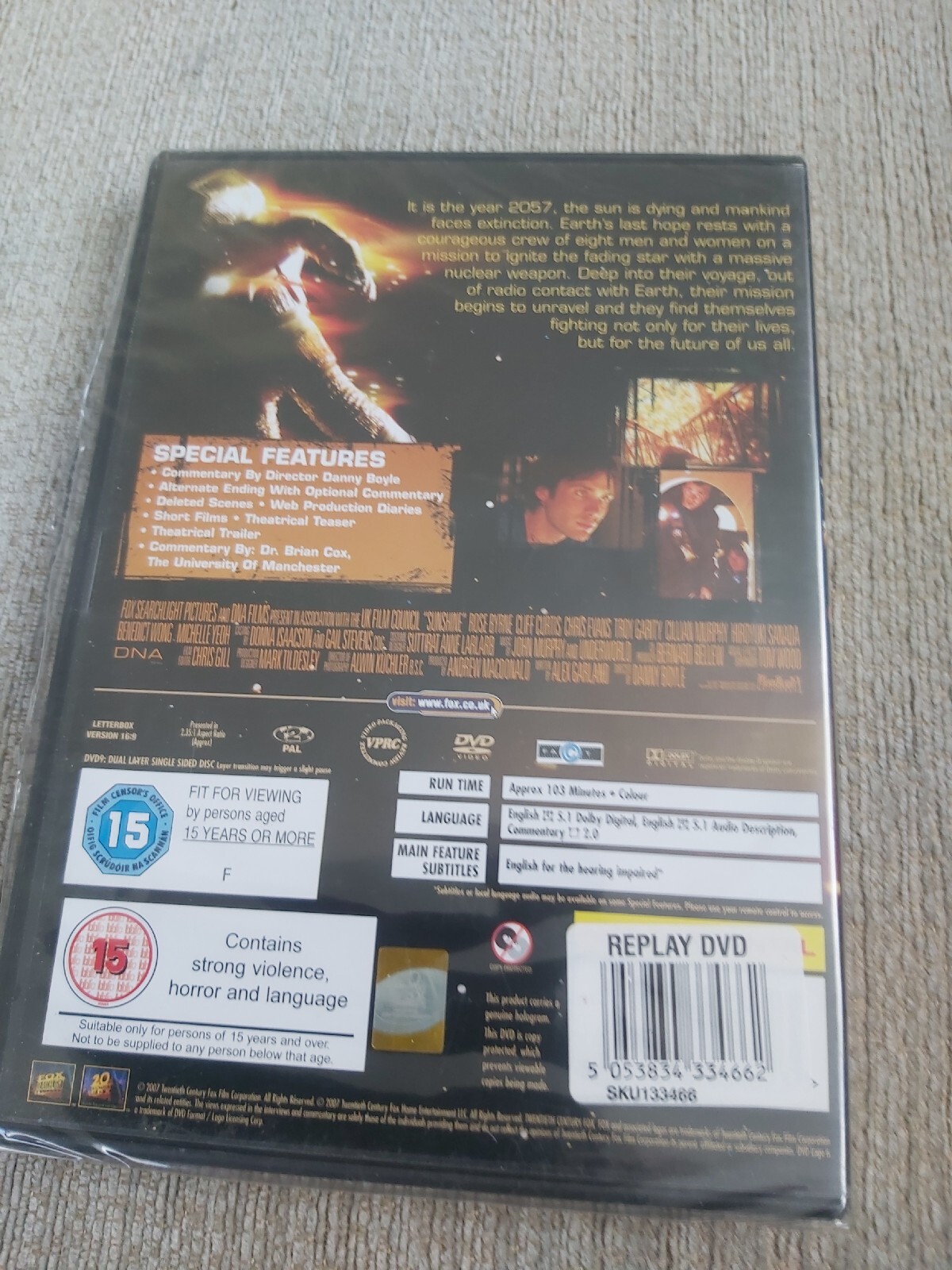 Sunshine (DVD, 2007) for sale online | eBay