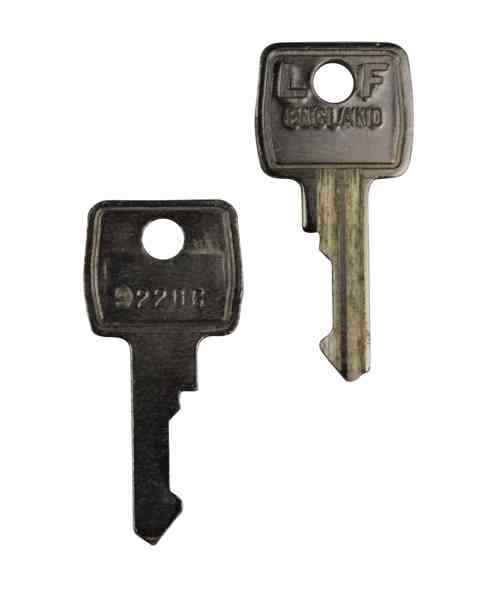 Lowe Fletcher Key LF 92 Series Furniture Key To Code 92001 To 92400 ...
