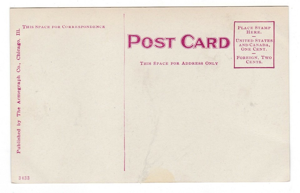 c1910 WINFIELD KANSAS COWLEY COUNTY COURT HOUSE VINTAGE POSTCARD KS OLD ...