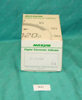 Federal Maxum DEI-74120 Digital Indicatorfor Remote Transducer NEW | eBay