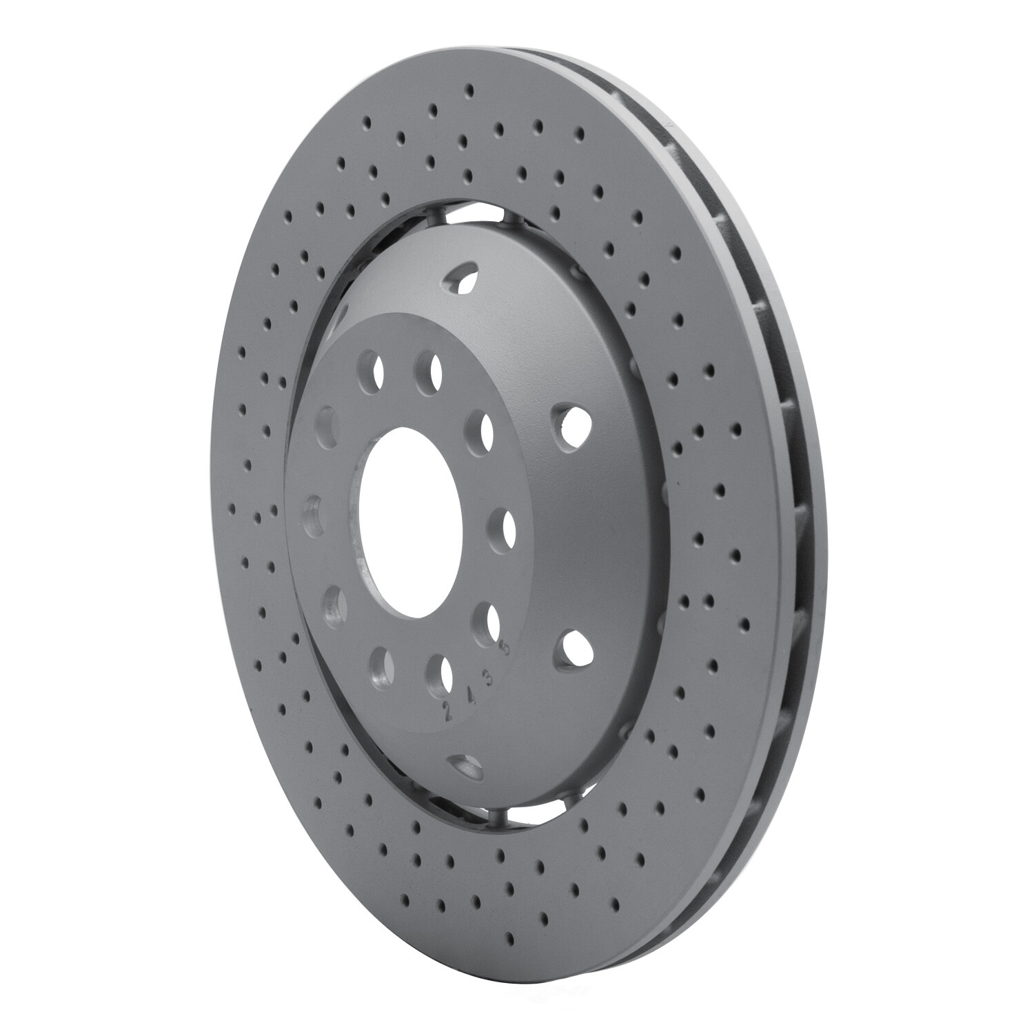 Disc Brake Rotor-DFC Hi-Carbon Alloy GEOMET Coated Rotor - Drilled fits ...