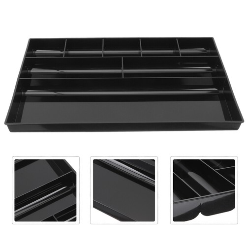 Plastic Drawer Partition Box Desk Organizer Bins Work Office Organizers ...