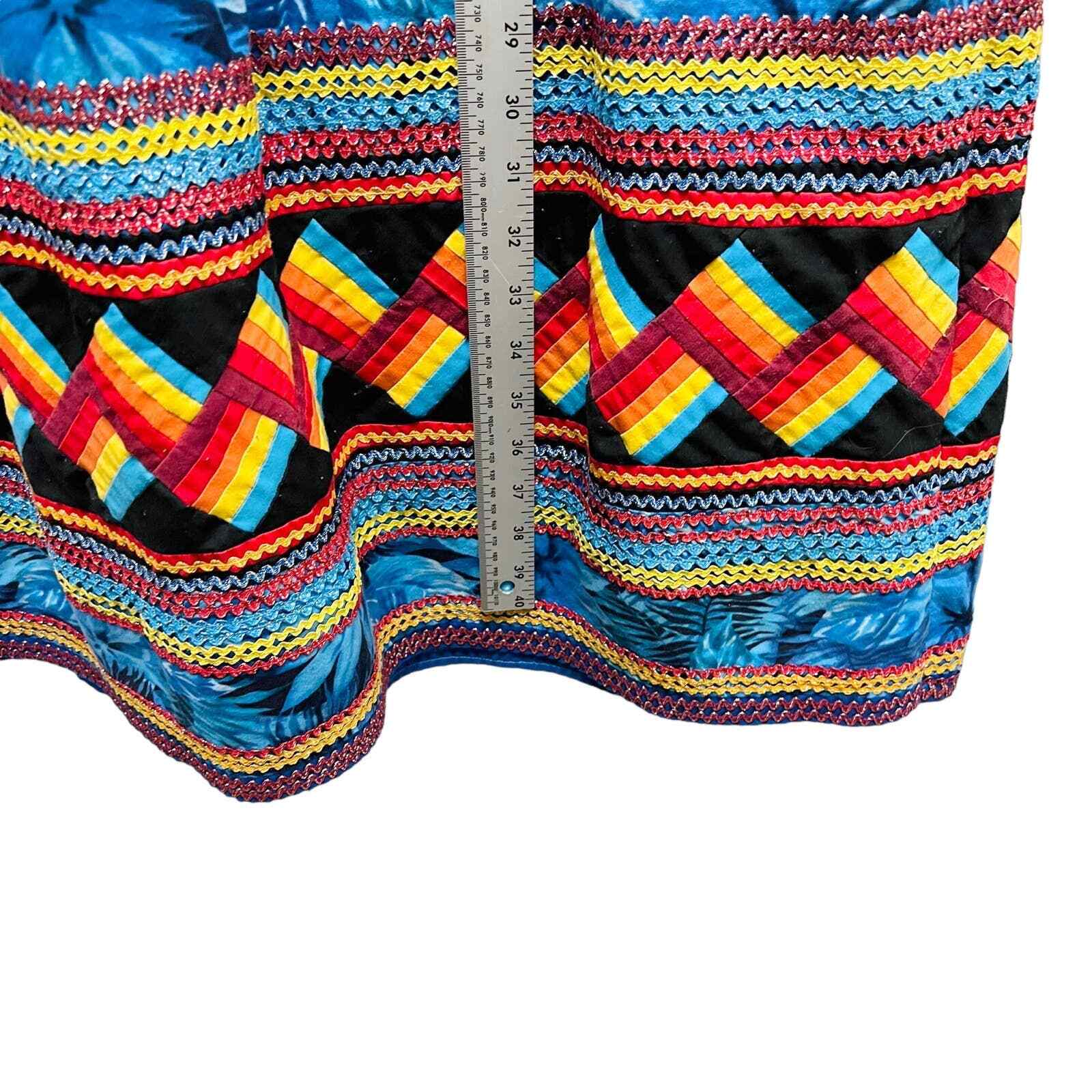 Vintage Seminole Native American Patchwork Women’s Dr… - Gem