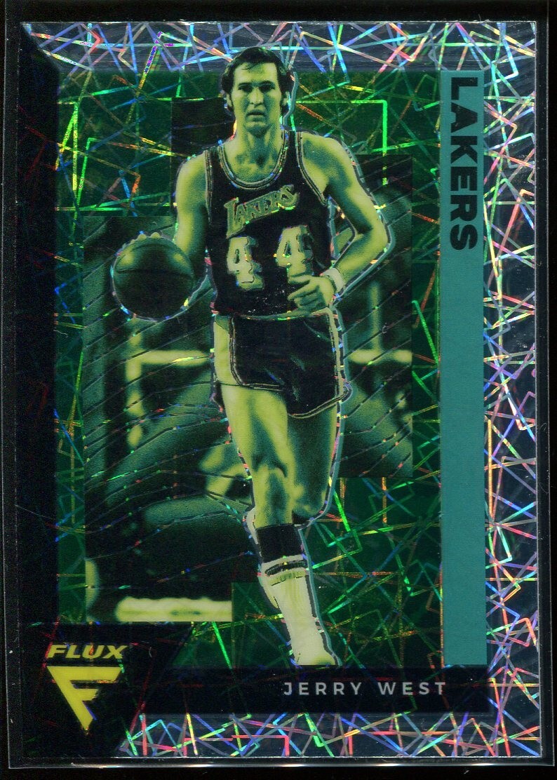 2020-21 Panini Flux Silver Laser Jerry West #193 Los Angeles Lakers | eBay