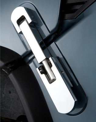 Hummer H2 Billet Aluminum Chrome Hood Latch and Hood Latch Spring Set ...