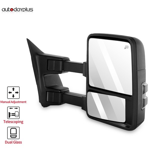 ?For 99-02 Ford F250 Super Duty Passenger Side Mirror Tow Mirror Power ...