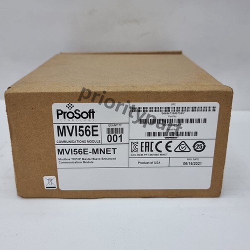 Sealed PROSOFT MVI56E-MNET Master/Slave Communication Module Expedited ...