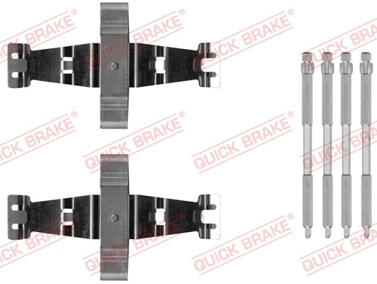 3x Fits QUICK BRAKE QB109-0042 Accessory Kit, disc brake pad QB109- ⭐UK ...