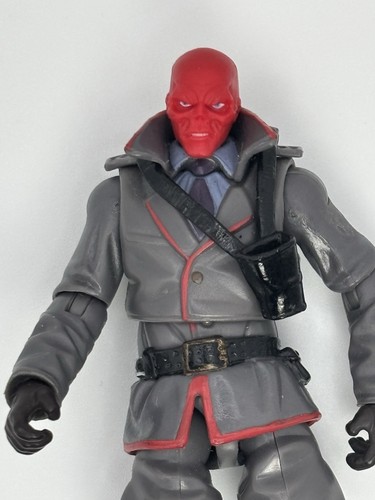 CUSTOM Marvel Universe 3.75 RED SKULL action figure LOOSE GI Joe Destro ...