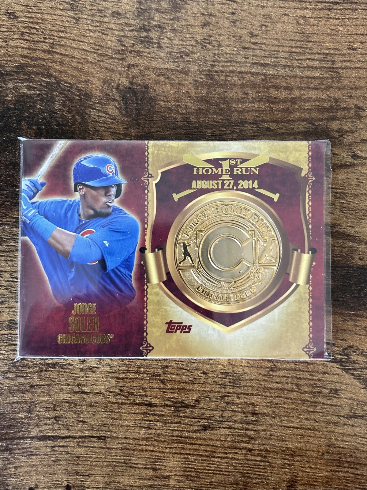 2015 Topps - First Home Run Medallions Jorge Soler #FHRM-JS (RC) for ...