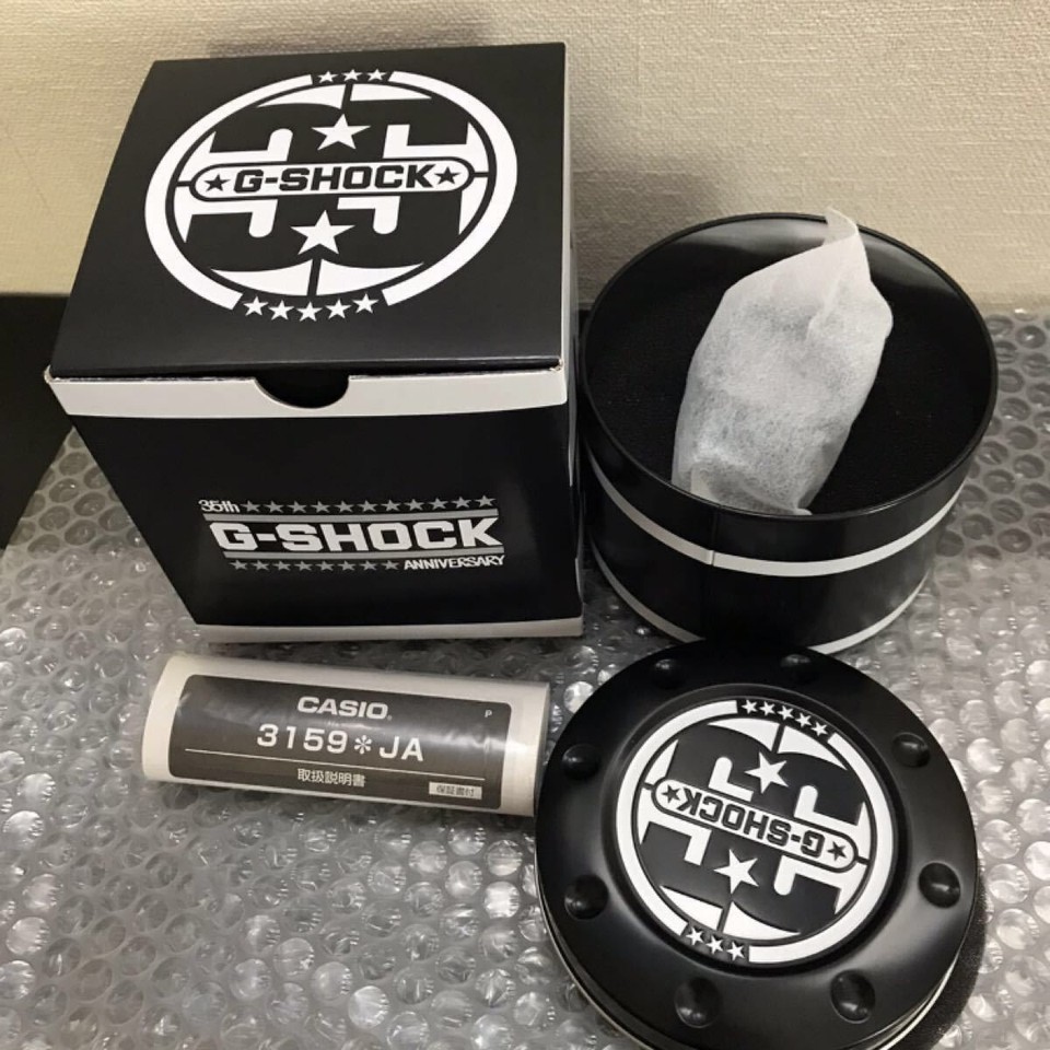 CASIO G-SHOCK 35th Anniversary GW-5035A-1JR BIGBANG BLACK Brand new ...