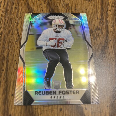 2017 Prizm Rookie Rueben Foster 49ers/Colts | eBay