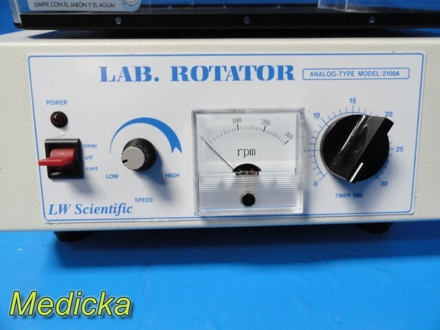 LW Scientific LW210 Lab/Serology Rotator W/ Platform & Lid (P/N 1005156 ...