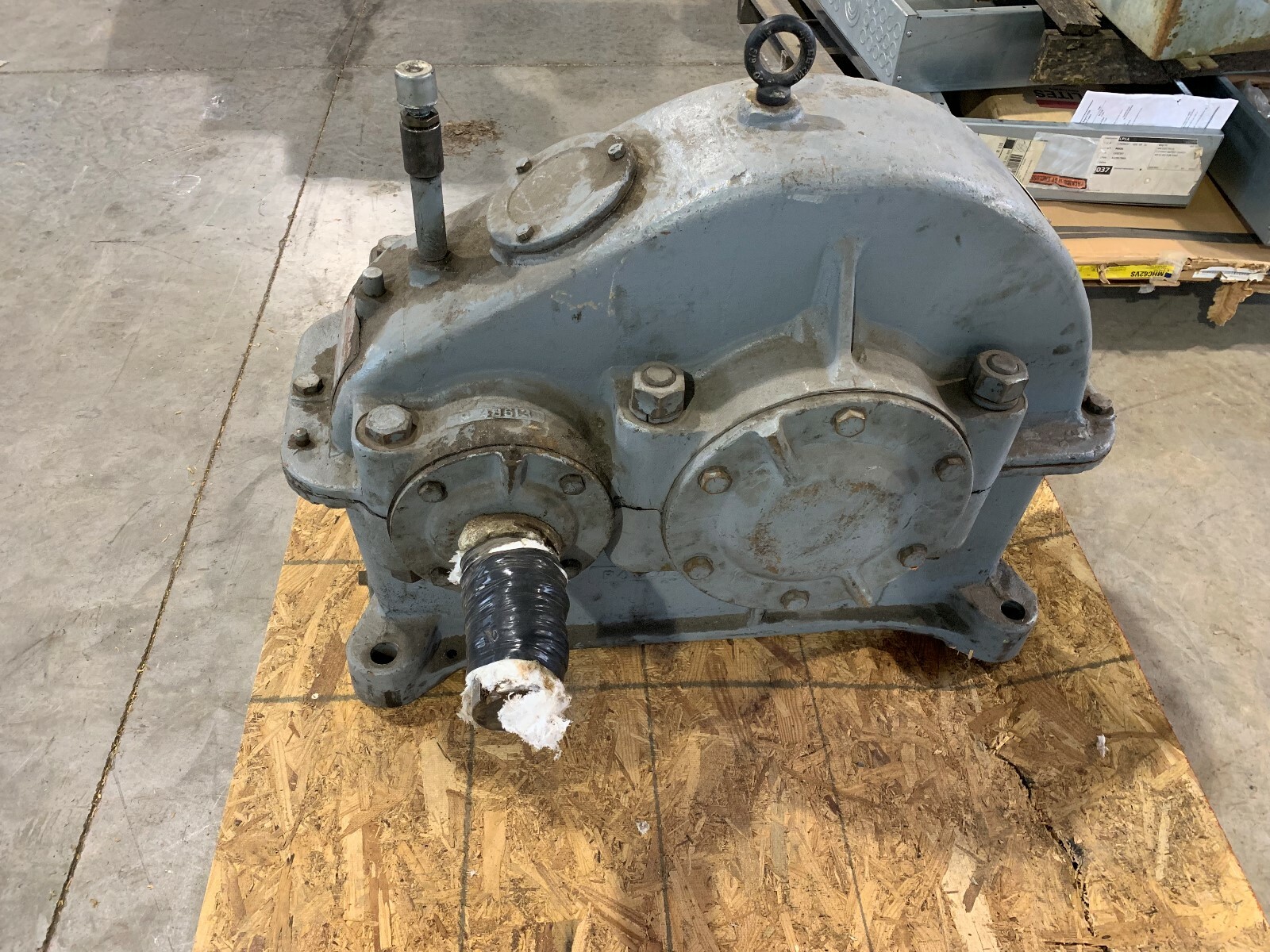 REBUILT LINK BELT GEAR REDUCER 9.91:1 RATIO SPEED HERRINGBONE GEAR ...